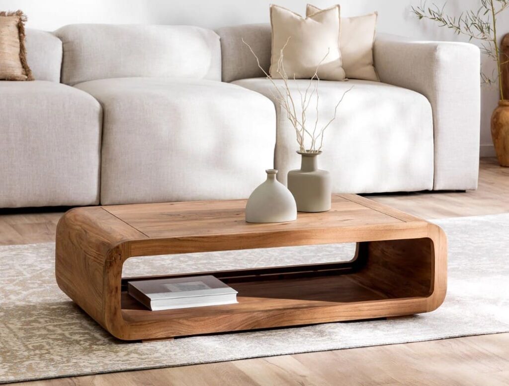 MESA DE CENTRO MADERA - Armonia